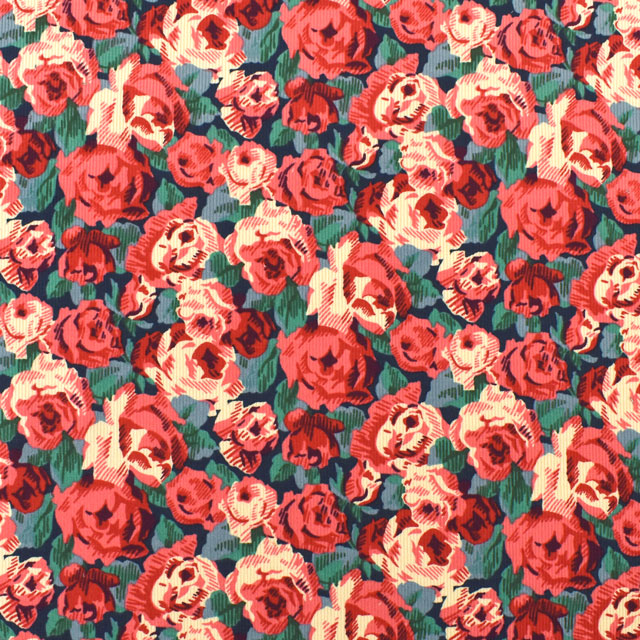 生地 LIBERTY FABRICS リバティ・ファブリックス コーデュロイ 2023AW Roman Rose ローマン・ローズ（23 ...