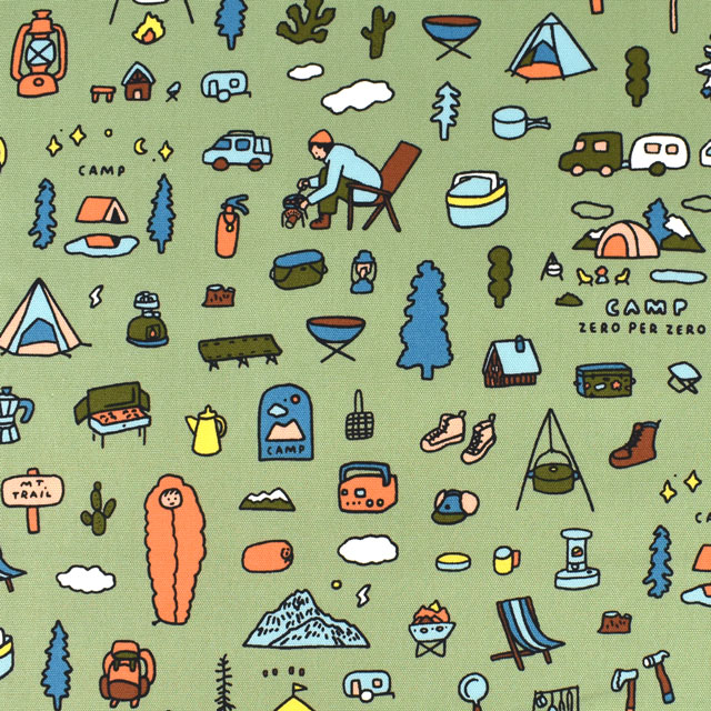 生地 ZERO PER ZERO ゼロパーゼロ CAMP/オックス（ZPFO） 03A.ベージュ オカダヤ(okadaya) 布・生地、毛糸、手芸用品の専門店