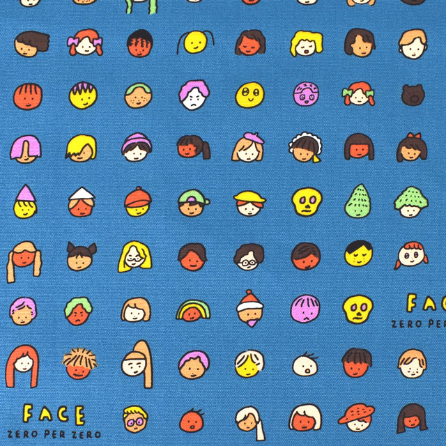 生地 ZERO PER ZERO ゼロパーゼロ FACE/オックス（ZPFO） 04A.グレー オカダヤ(okadaya) 布・生地、毛糸、手芸用品の専門店