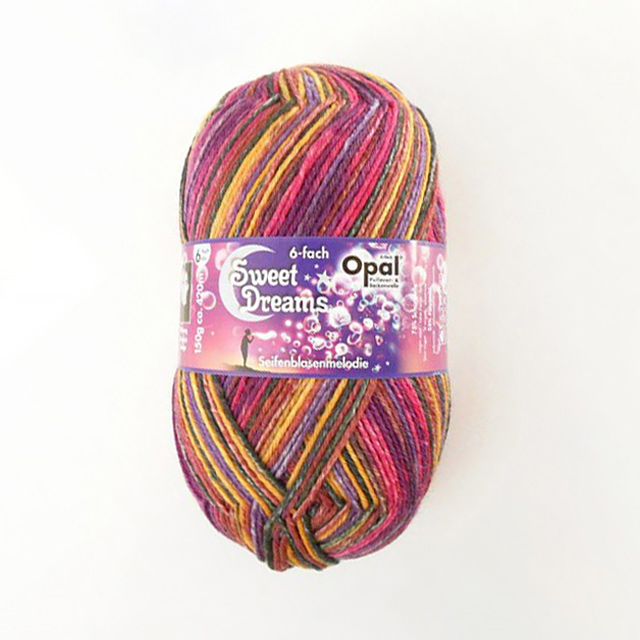 毛糸 Opal-オパール- スウィートドリームス 6ply/6本撚り 9721.シャボン玉メロディー オカダヤ(okadaya) 布・生地、毛糸、手芸用品の専門店