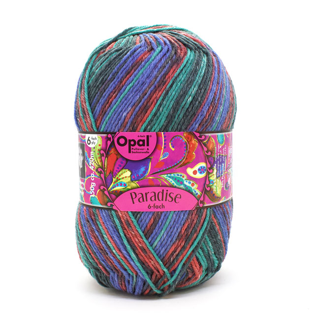 毛糸 Opal-オパール- パラダイス 6ply/6本撚り 11021.カシス オカダヤ(okadaya) 布・生地、毛糸、手芸用品の専門店